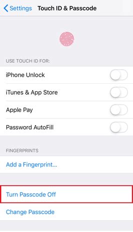 How To Remove Passcode From Iphone