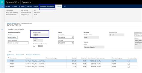 Vendor Self Service Portal And Vendor Collaboration In Dynamics 365 For