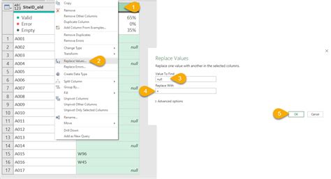 How To Replace Value With A Value From Another Column In Power Query