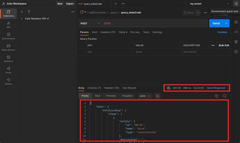 Using The Cato Site Creation Api With Postman Cato Learning Center