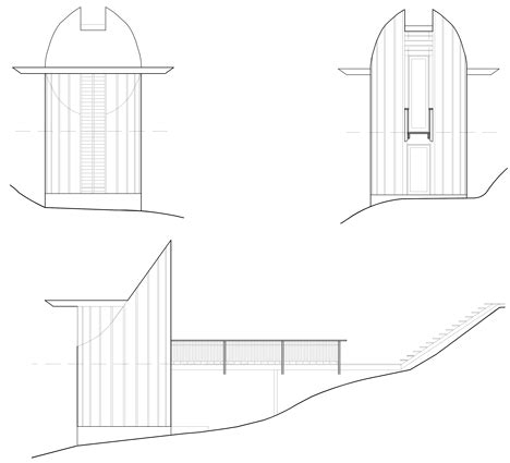 Tube Of Wood Enclose Max Pritchard S Self Built Tree Top Studio