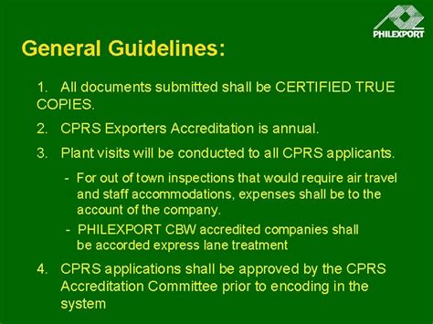 Client Profile Registration System Cprs For Exporters Cprs
