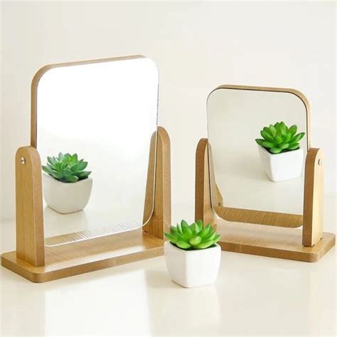 กระจกตั้งโต๊ะ กระจก กระจกมินิมอล กระจกไม้มินิอล กระจกแต่งหน้า กระจกตั้งโต๊ะมินิมอล กระจกเซลฟี่