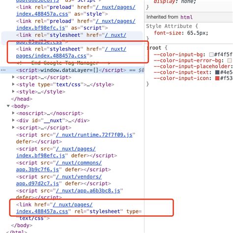 Nuxt Build Found Render Link Tag Insert Repeat · Issue 10322 · Nuxtnuxt · Github