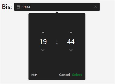 timepicker not working · issue 55 · vuepic vue datepicker · github