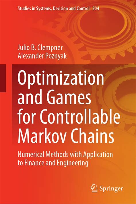 Optimization And Games For Controllable Markov Chains Numerical
