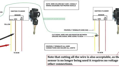 Theft Deterrent Ignition Switch Wiring Passlock Bypass Diagram Wiring