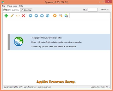 [v11 xx] syncovery real time and automatic data file synchronization