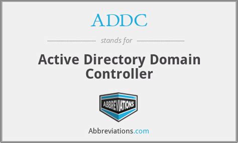 Addc Active Directory Domain Controller
