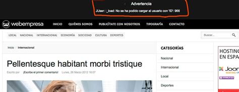 Error En La Cabezera Joomla 30 Foro Webempresa