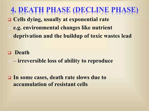 Bacterial Growth Curve Ppt Biological Sciences Science