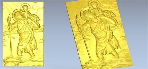 Religious 3d Vector Stl Relief File Dxf Downloads Files For Laser Cutting And Cnc Router