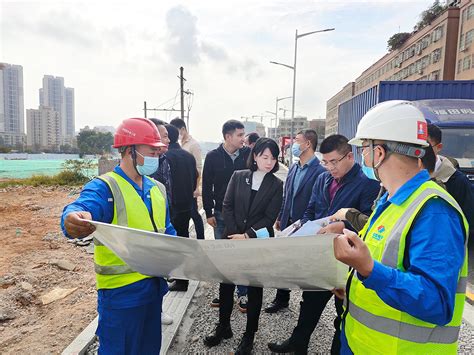 刘晓迎率队检查福城南土地整备项目安全生产及留用开发地整备情况 深圳市龙华建设发展集团有限公司