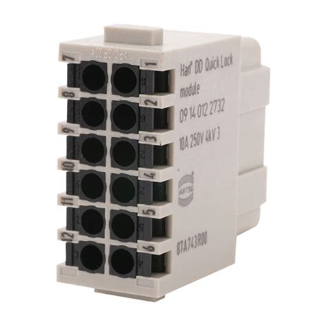 09140122732 Harting Han Dd Module Socket Insert F Quick Lock
