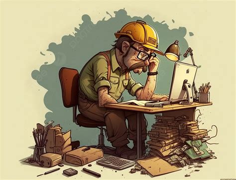 매일매일 열심히 일하는 엔지니어 계획 프로젝트 구현하다 배경 일러스트 및 사진 무료 다운로드 Pngtree