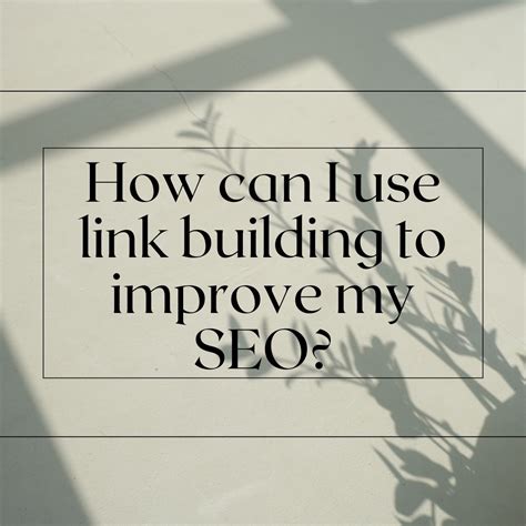 Muhammad Hamza Shahid Nazir On Linkedin How Can I Use Link Building To