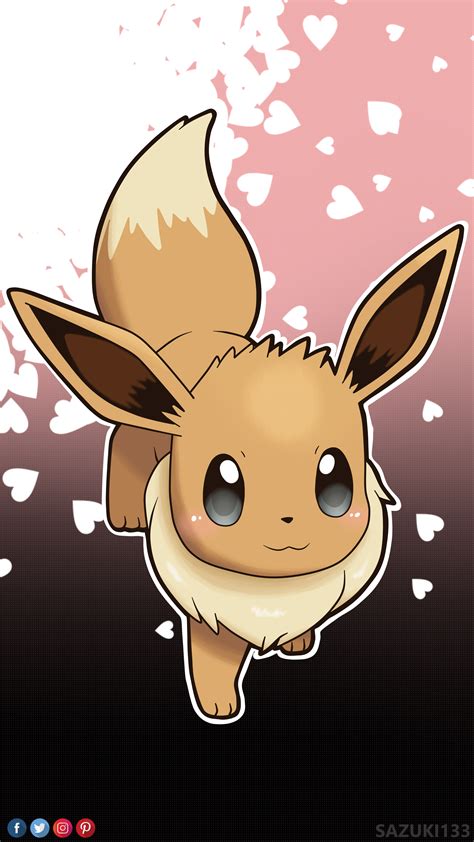 Background Eevee Wallpaper Discover More Animated Character Cute Eevee Pokemon Wallpaper