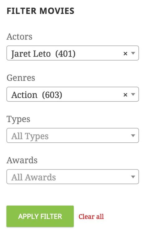 Beautiful Taxonomy Filters Wordpress Plugin