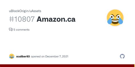 Amazonca · Issue 10807 · Ublockoriginuassets · Github