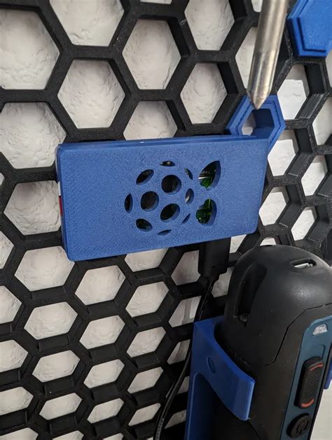 Raspberry Pi Zero 2 W Honecomb Wall Case By Cory C Download Free STL Model Printables Com