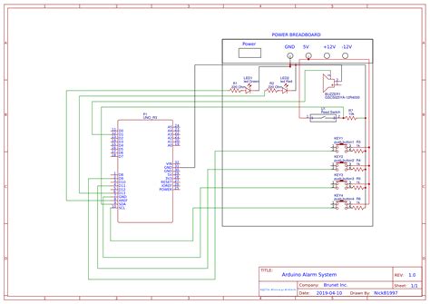 Arduino Alarm System Platform For Creating And Sharing Projects OSHWLab