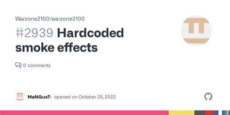 Hardcoded Smoke Effects Issue Warzone Warzone GitHub
