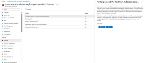 announcing dynamic scaling per region and per partition for azure cosmos db s autoscale azure