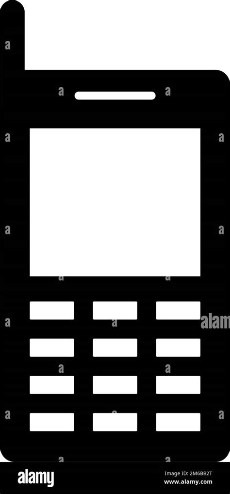 Mobile Cell Phone Icon Editable Vector Stock Vector Image And Art Alamy