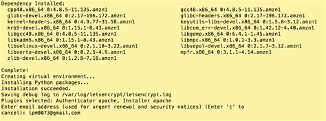 Letsencrypt On Amazon Linux Apache Blog