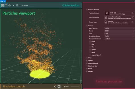 Particle System Editor Evergine Doc
