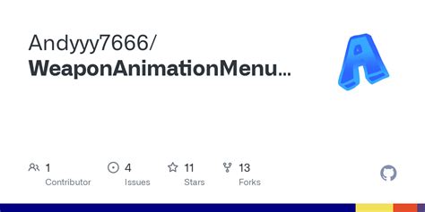 GitHub Andyyy7666 WeaponAnimationMenuV2