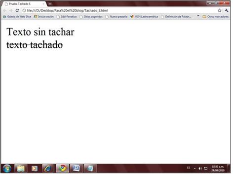 Html Extremo Etiqueta S Tachado