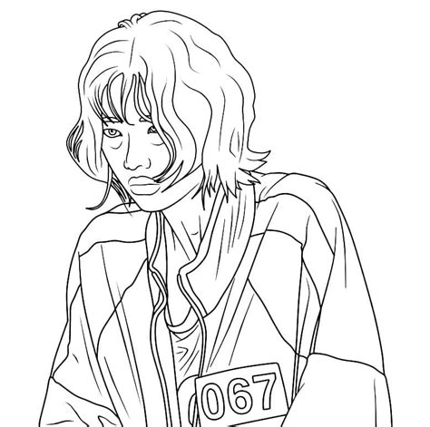 Coloriage Squid Game 1 Télécharger Et Imprimer Gratuit Sur Coloriageenfant Com