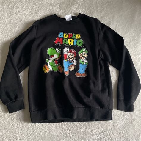 Other Sweaters Super Mario Sweater Poshmark