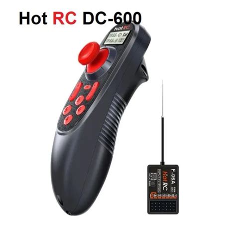 Hotrc 6 канальный передатчик 2 4 ГГц Ds 600 дистанционный контроллер Pwm 6 канальный приемник