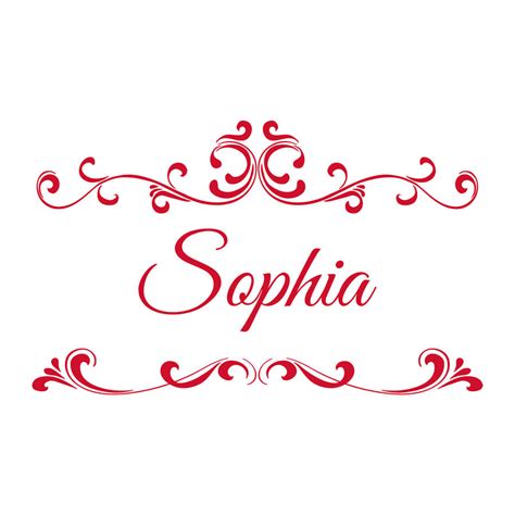 Scroll Script Personalized Name Wall Decal Shop Fathead® For Wall Art Décor