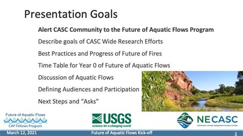 future of aquatic flows year 0 ne casc
