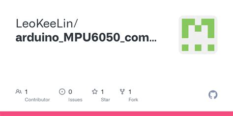 Github Leokeelin Arduino Mpu6050 Complementaryfilter