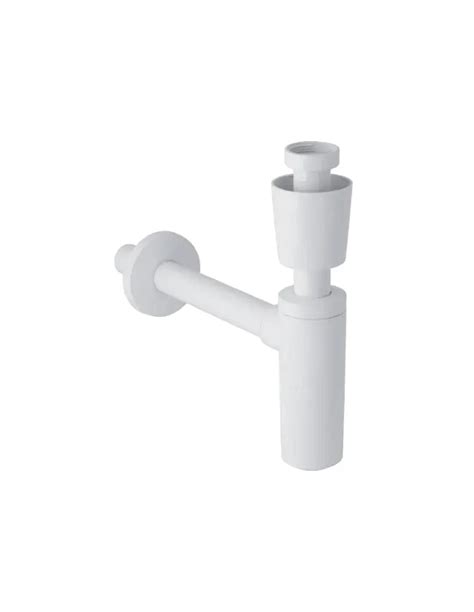 Siphon For Sink With Geberit Immersion Tube With Rosette 151035111