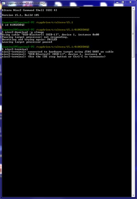 Target Processor Paused Error While Configuring Ad Fmcdaq2 Ebz And