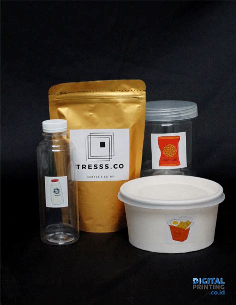 Stiker Label Vinyl Kotak Digital Printing