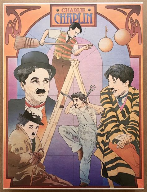 1500 International Team Charlie Chaplin Ermes Miceli Rare Puzzles