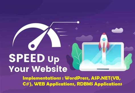 speed up and optimize performance of you website by rock2metal fiverr