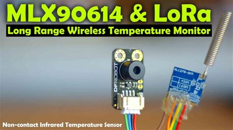 Mlx90614 Infrared Temperature Sensor With Arduino And Lora