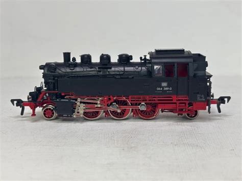 Fleischmann 4064 2 6 2t Class Br 064 389 0 Loco Black Db Livery Boxed