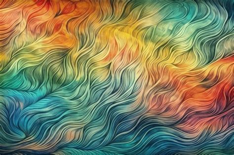 Premium Photo Vibrant And Dynamic Abstract Background With Flowing Waves Of Color Created With