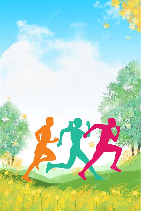 Comprehensive Sports Poster Background Template Wallpaper Image For