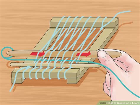 6 Ways To Weave On A Loom WikiHow