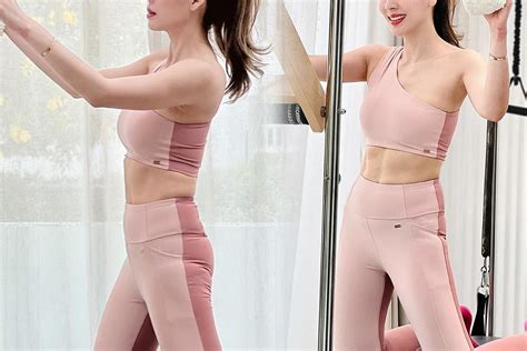 อายุไม่เกี่ยว ดาราตัวแม่ อวดหุ่นเป๊ะในชุดออกกำลังกาย ไม่แปลกที่สามีหวงหนัก