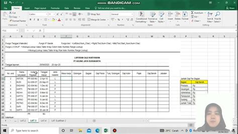 Pengantar Komputer Formula Exel Youtube